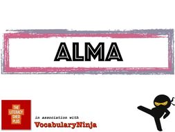 Alma Vocabulary Pack | Teaching Resources