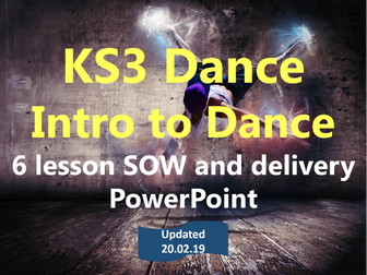 KS3 Dance: Year 7 Bundle (New for 2018) | Teaching Resources