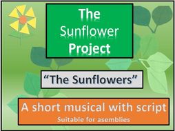 "The Sunflowers". Mini musical Age 5 to 8. Spring to harvest | Teaching ...