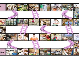 Grocery Shopping 6 Spanish Photo Game Bundle | Teaching Resources