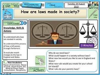 Law, Crimes and Society Unit by cre8tivecurriculum | Teaching Resources