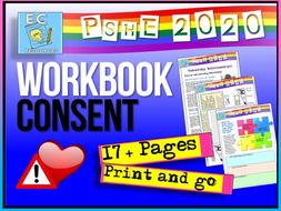 PSHE Workbook : Consent + Boundaries | Teaching Resources