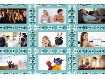 Present Simple Tense Statements 6 Spanish Photo Game Bundle | Teaching ...