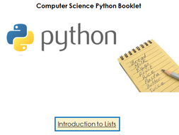 Lists in Python - Presentation, Workbook and Lesson Plan | Teaching ...