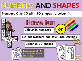 Alphabet Letters and Numbers 2D and 3D Shapes Playdough/Play dough Mats ...