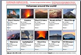 What is a volcano? Volcanoes around the world. | Teaching Resources