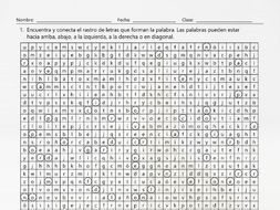 Word Forms Wacky Trails Spanish Worksheet | Teaching Resources