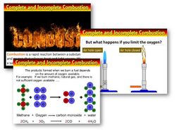 AQA Chem / Trilogy - Complete and Incomplete combustion | Teaching ...