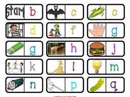Consonant Sound Dominoes | Teaching Resources
