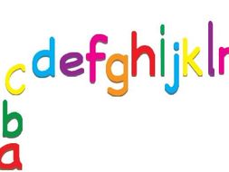 Smart Board Rainbow Alphabet Arc Letters Phonics | Teaching Resources