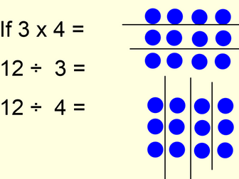Year 2 Understanding Division is the inverse of multiplication ...