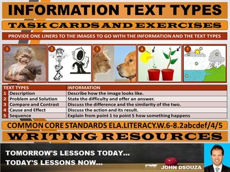 INFORMATION TEXT TYPES BUNDLE | Teaching Resources