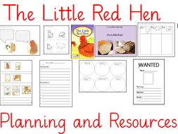 The Little Red Hen 2 Week Planning and Resources | Teaching Resources