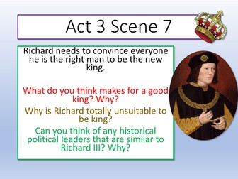 Richard III | Teaching Resources