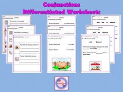 Conjunctions Complete Lesson | Teaching Resources