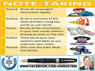 NOTE TAKING BUNDLE | Teaching Resources