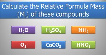 Relative Formula Mass (Mr) | Teaching Resources