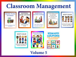 Classroom Management Volume 5 | Teaching Resources