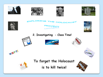 Exploring the Holocaust Project - Complete Pack by Think_About_It ...