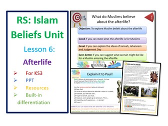 RS Islam Beliefs - Whole Unit and Resources | Teaching Resources