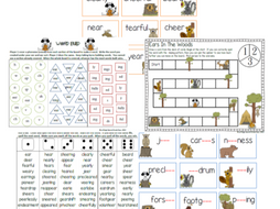 Eer and Ear Word Work Phonics | Teaching Resources
