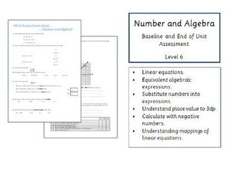Baseline Maths Assessment Bundle | Teaching Resources