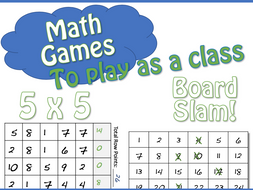 Math Games to Play AS A CLASS | Teaching Resources