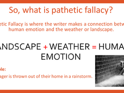 Pathetic Fallacy | Teaching Resources