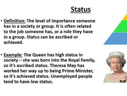 GCSE Sociology (Eduqas) - Key terms in differentiation by Benhewitson ...