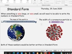 STANDARD FORM | Teaching Resources