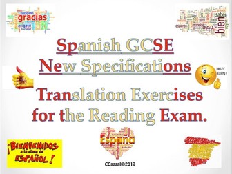 GCSE Spanish 9 - 1 Specifications - translations, rubrics and ...