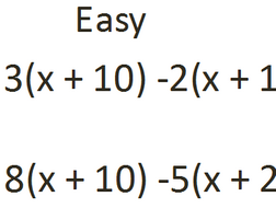 expand and simplify brackets | Teaching Resources