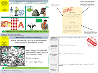Conflict and Tension in Asia: Vietnam War Bundle | Teaching Resources
