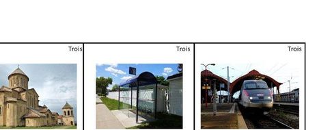 French Trios - En Ville | Teaching Resources