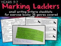 Marking Ladders for Writing | Teaching Resources