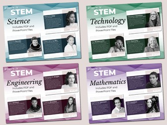 Women in STEM Posters - Technology | Teaching Resources