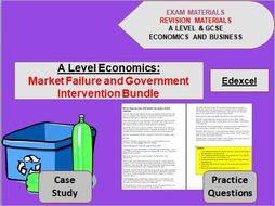 Market Failure and Government Intervention Bundle | Teaching Resources