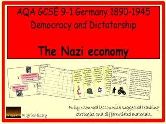 Germany 1890-1945 Democracy and Dictatorship AQA GCSE 9-1 Bundle Part 3 ...