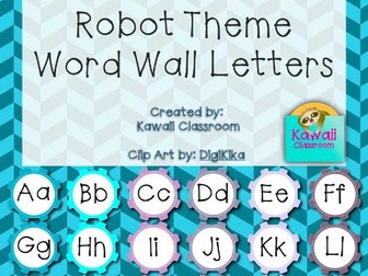 Robot Theme Class Decor Bundle | Teaching Resources