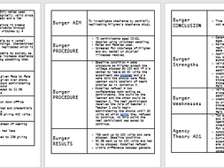 A Level Edexcel Psychology OBEDIENCE FLASHCARDS | Teaching Resources
