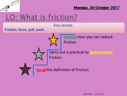 What is friction? | Teaching Resources