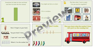 Numbers 1 to 5 - Maths Mastery Interactives | Teaching Resources