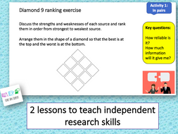 Research skills - 2 lessons to teach students how to research any topic ...