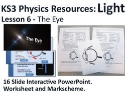 KS3 Physics Lesson Resources - Light - The Human Eye (Lesson 6 ...