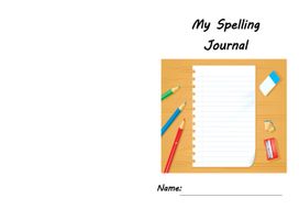 Spelling Journal 5 or 10 words Look Say Cover Write Check by ...