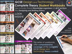 Complete GCSE DT Theory - Workbooks | Teaching Resources