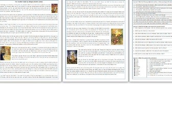 Easter Reading Comprehension Worksheets x 16 (SAVE 70%) | Teaching ...