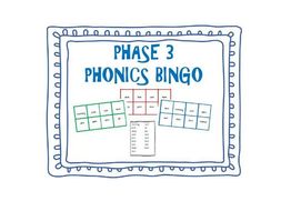 Phase 3 Phonics Bingo | Teaching Resources