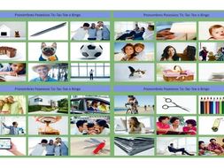 Possessive Pronouns Spanish Legal Size Photo Tic-Tac-Toe-Bingo Game ...