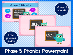 Phase 5 Phonics Powerpoint by classroomowlresources | Teaching Resources